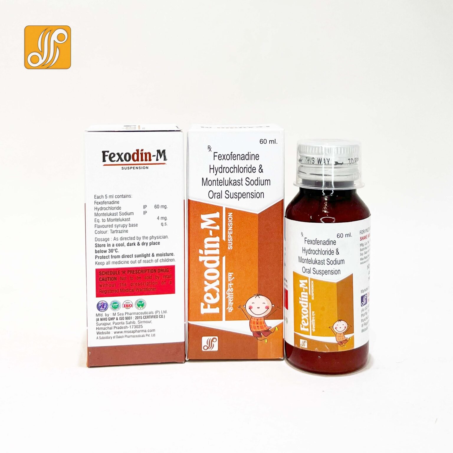 Fexodin | Fexofenadine Suspension, Tablet