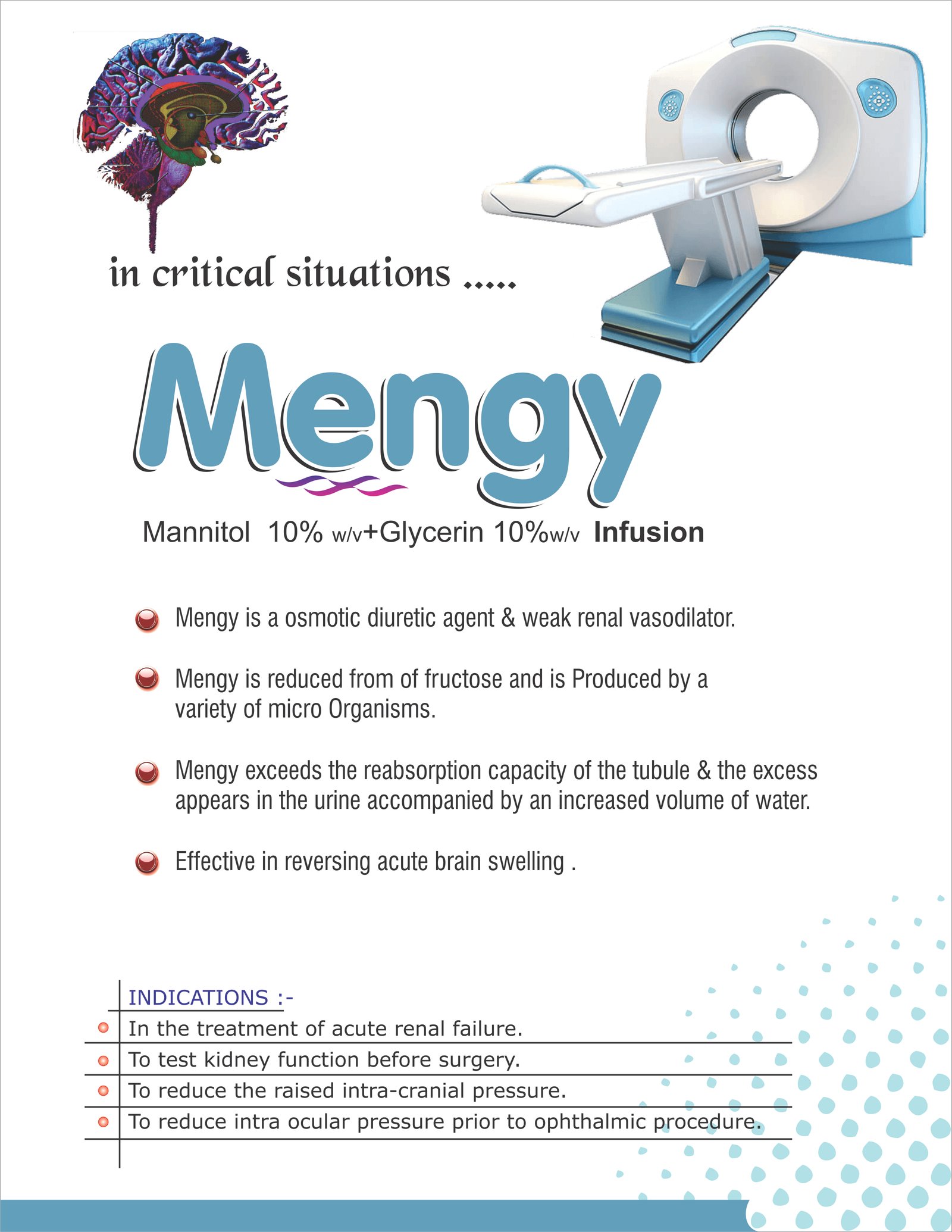 Mengy Mannitol Glycerin Injectable Mengy Mannitol Glycerin Injectable