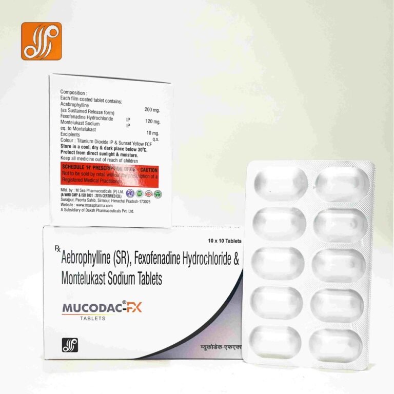Mucodac | Acebrophyllin + Acetylcystenin Capsule, Tablet