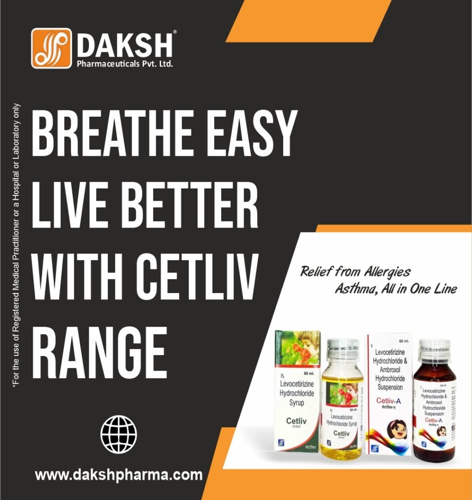 Cetliv | Levocetirizine Suspension, Tablet