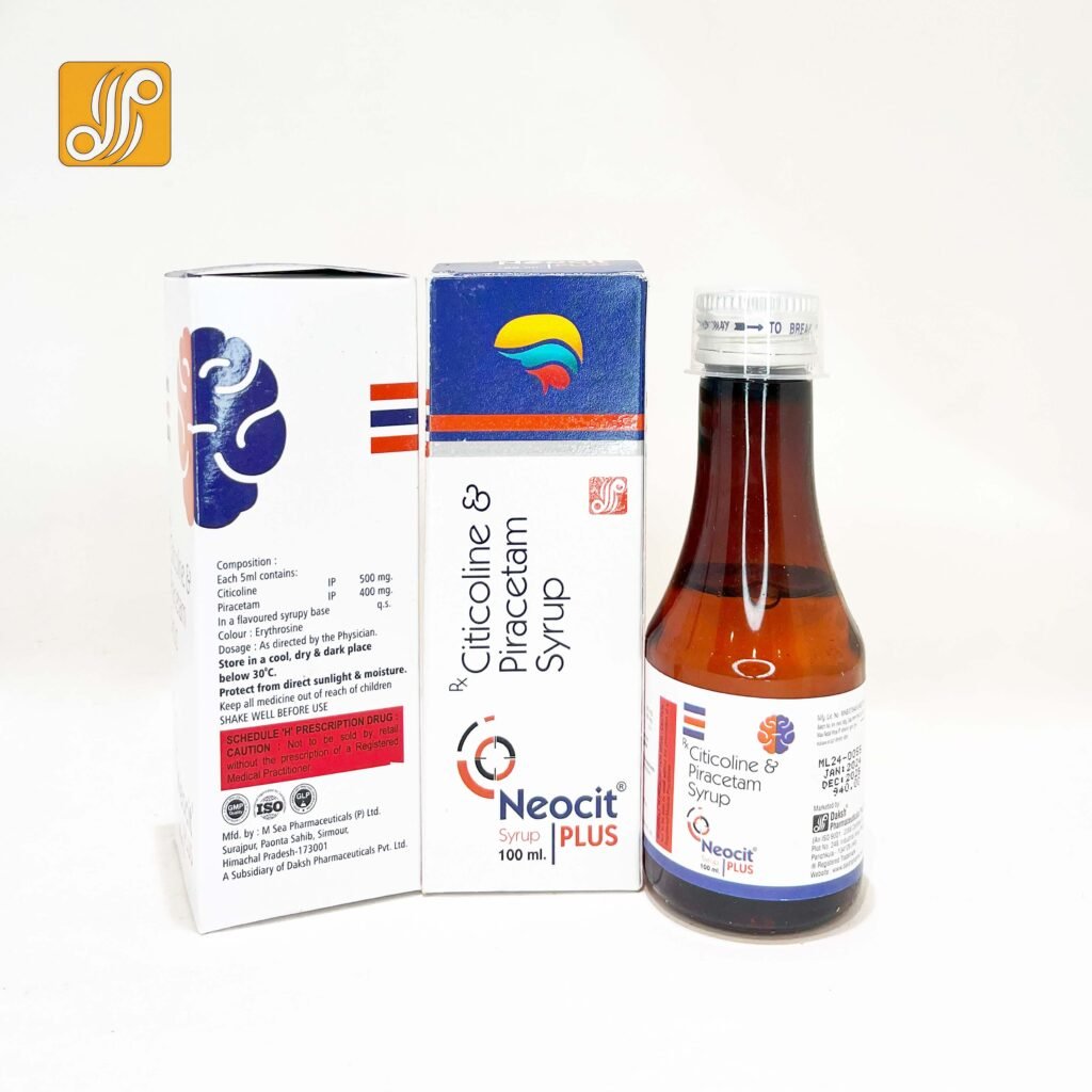 Neocit | Citicoline Injectable, Suspension, Tablet